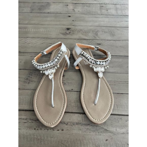 Les Tropeziennes | Shoes | Les Tropeziennes Flat Embellished Jeweled ...
